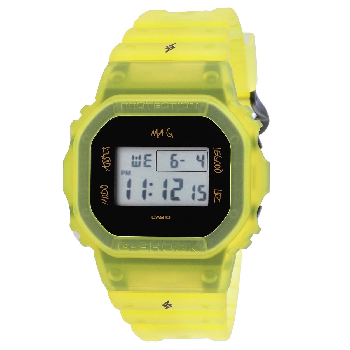 Casio G-Shock X J Balvin Alarm Quartz Digital Watch DWE-5600JB-1A9DR ...