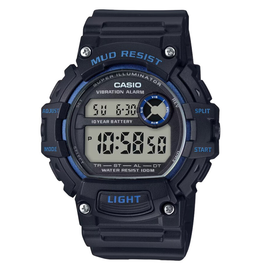 Casio Mud Resistant Alarm Quartz Digital Men's Watch TRT110H-2AV ...