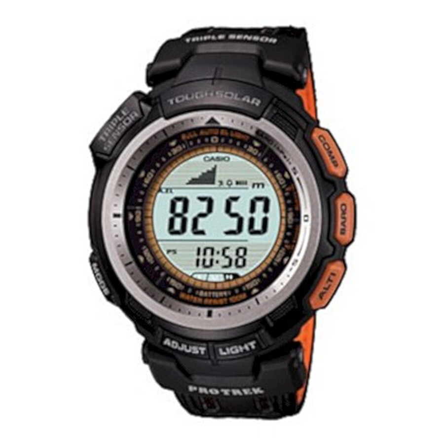 Casio Protrek Tough Solar Watch PRG110GB-1VDR 4971850417217 - Watches ...