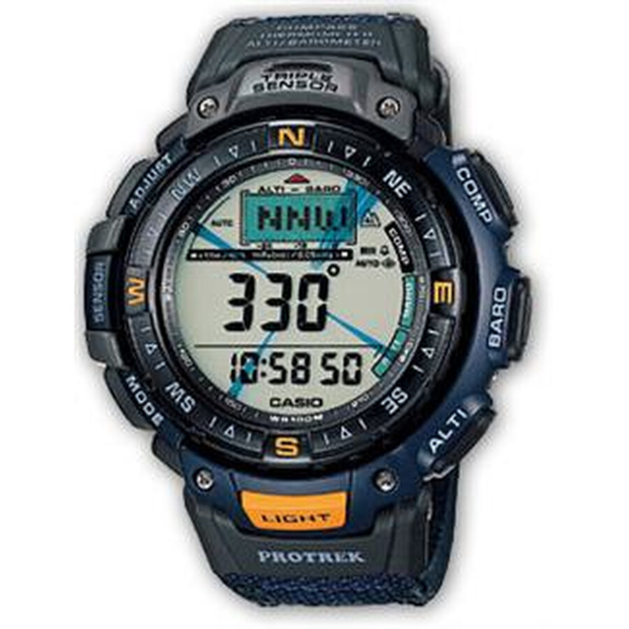 Casio Protrek Triple Sensor Blue Digital Watch PRG40B-2V PRG40B-2VDR ...