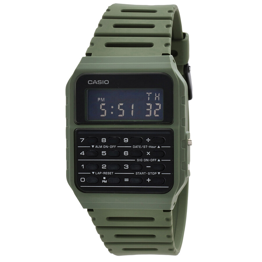 Casio Quartz Digital Databank Calculator Watch CA-53WF-3B 4549526272769 ...