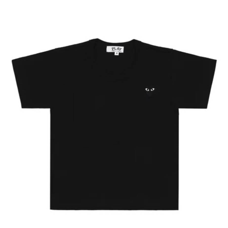 Comme Des Garcons Cdg Play Kids Heart Patch Embroidered T-Shirt, Size ...
