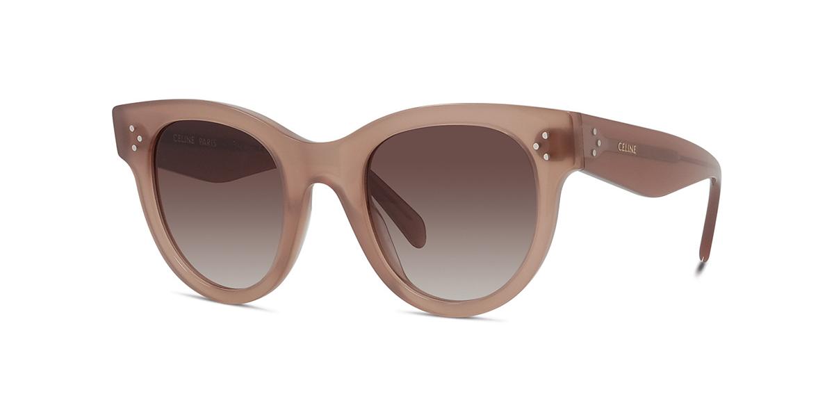 Celine Baby Audrey Brown Gradient Oval Ladies Sunglasses CL4003IN 45F ...