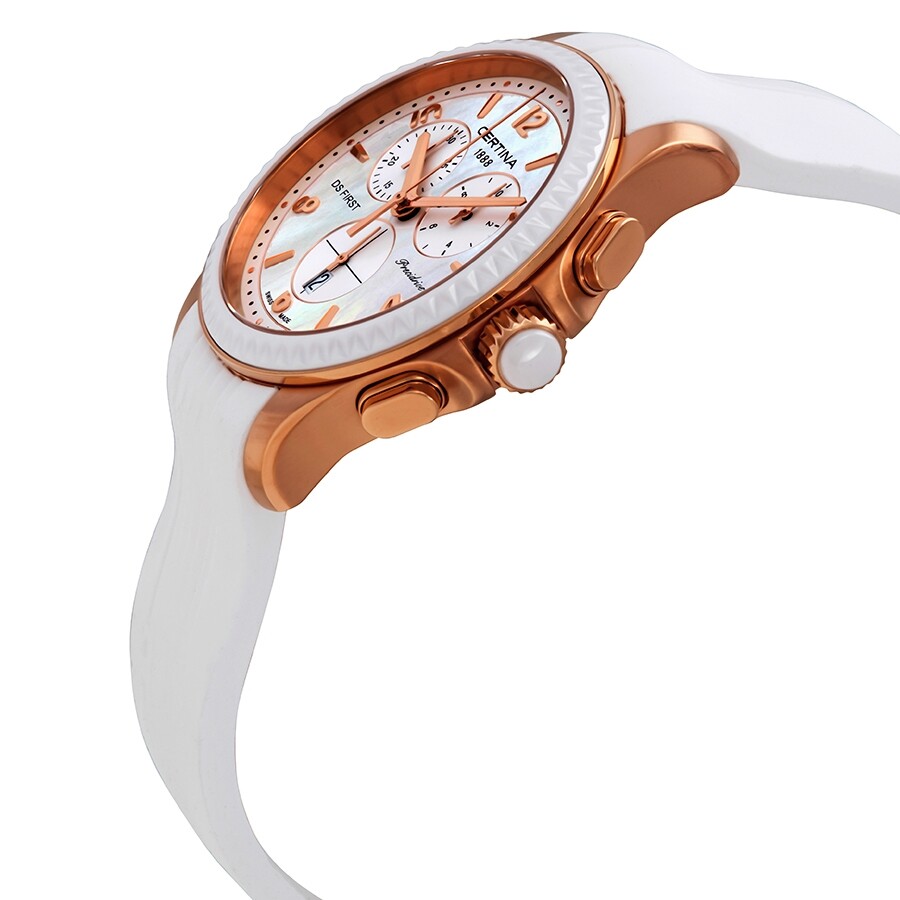 Certina DS First Lady Chronograph Ladies Quartz Watch C0302173703700 ...