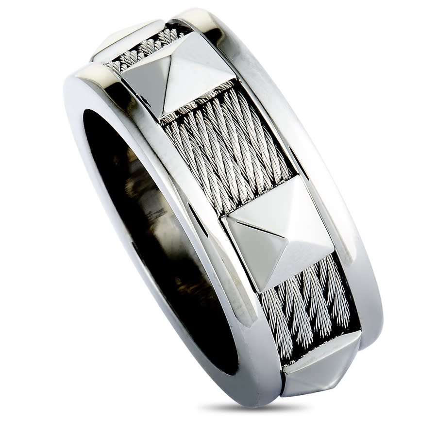 Charriol Forever Stainless Steel Cable Band Ring, Size 56 02-01-1139-2 ...