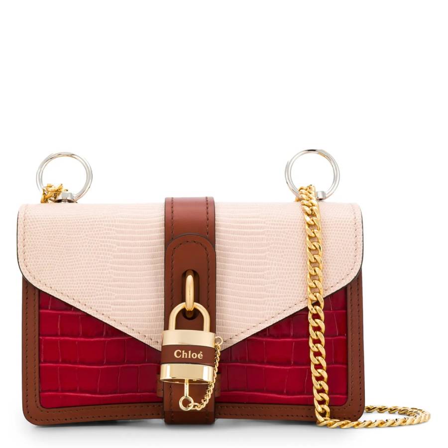 Chloé Aby Chain Convertible Shoulder Bag CHC19WS206C01 9R5 ...
