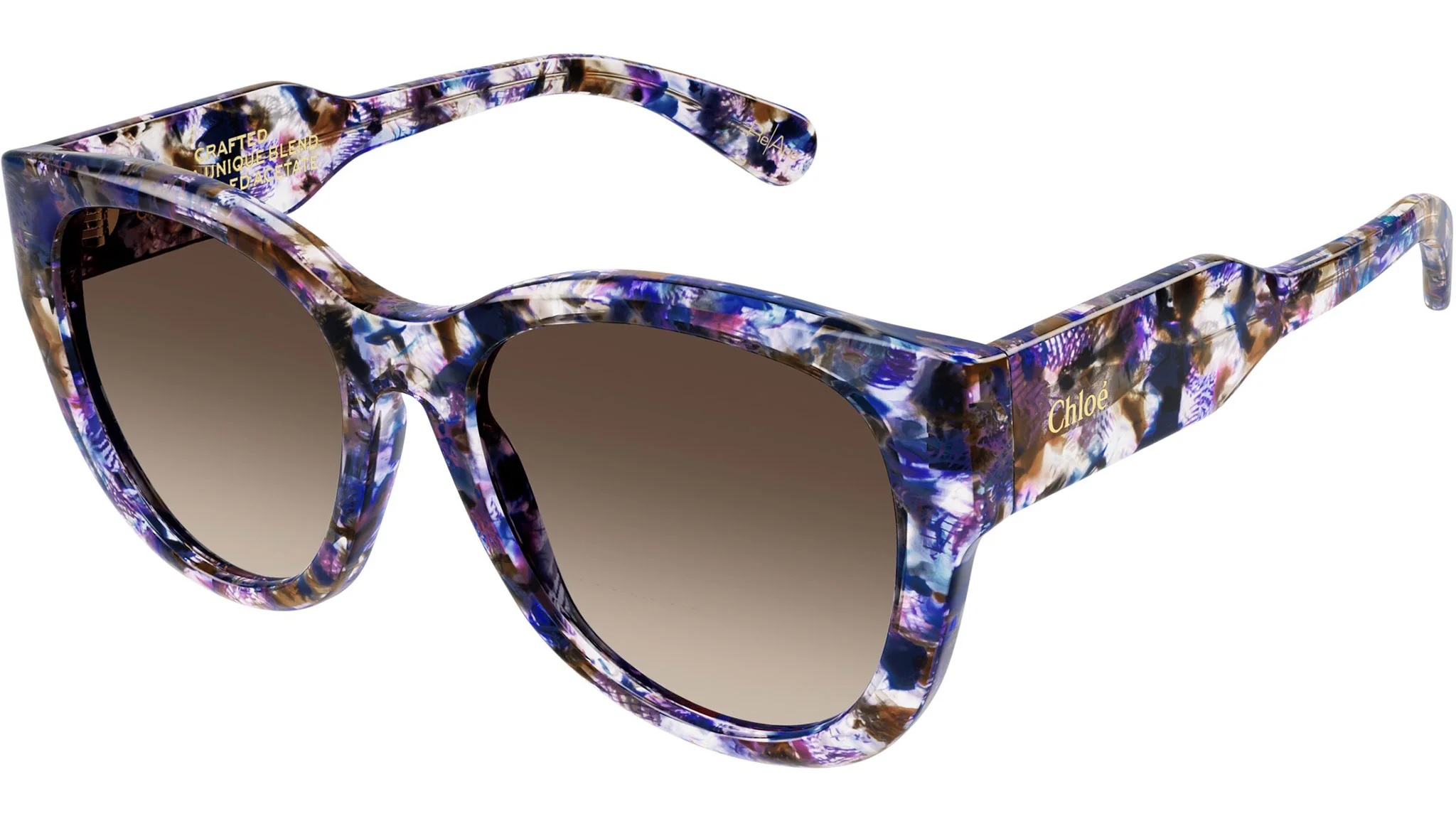 Chloé Brown Cat Eye Ladies Sunglasses CH0192S 003 55 889652450247 ...