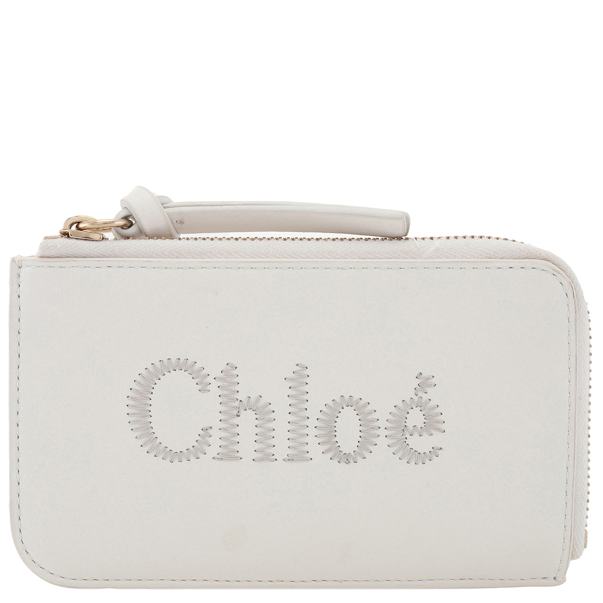 Chloé Crystal White Sense Small Coin Purse CHC23SP866I10106 ...