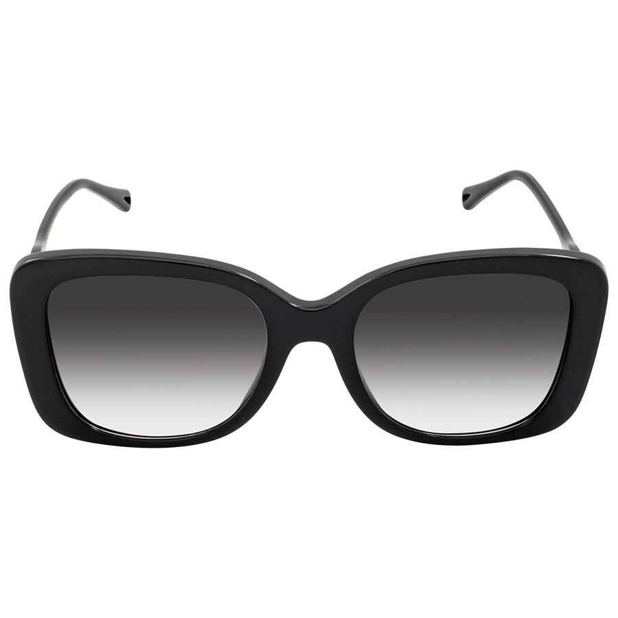 Chloé Grey Gradient Square Ladies Sunglasses CH0125S 001 55 ...