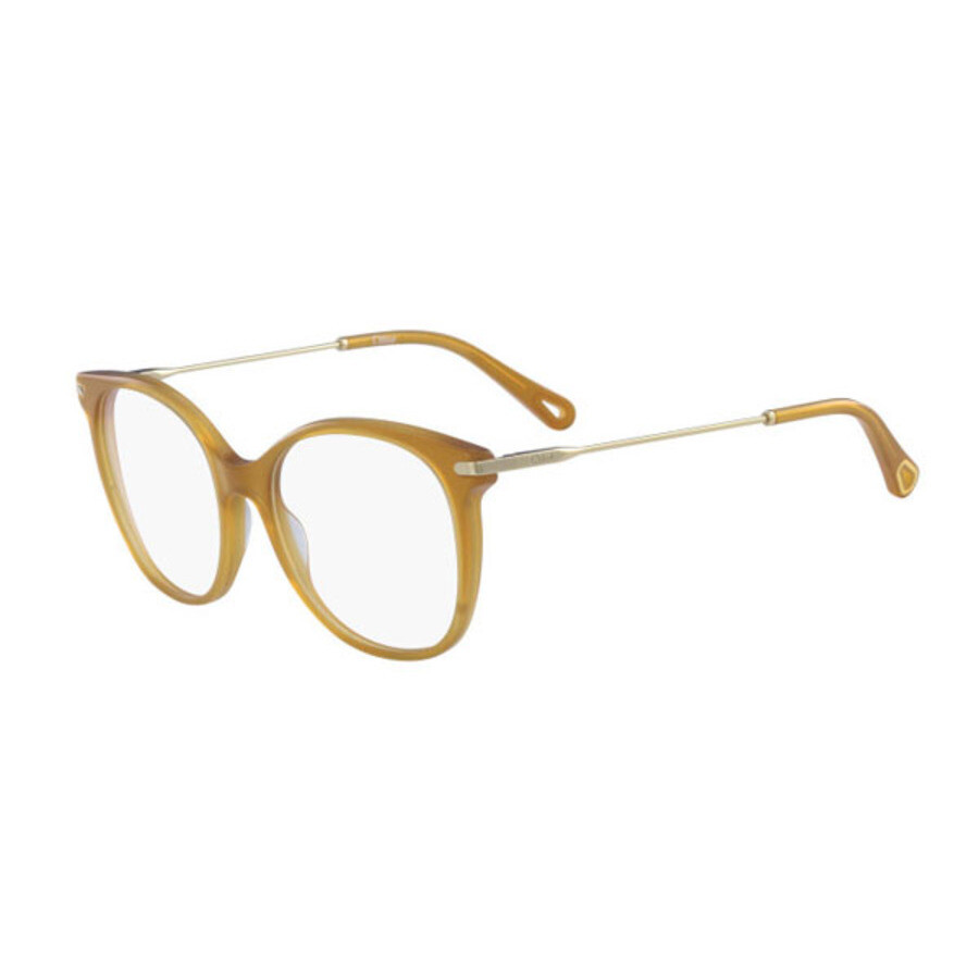 Chloé Ladies Beige Round Eyeglass Frames CE272120854 886895326612 ...