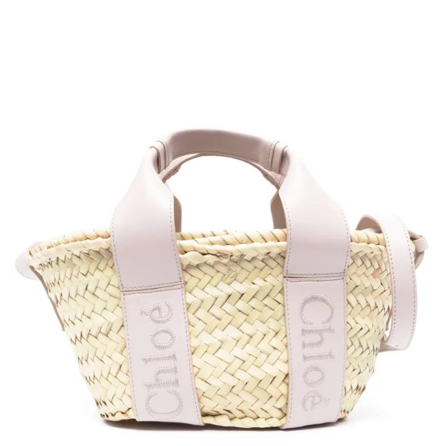 Chloé Small Sense Raffia Tote Bag CHC23SS304J66084 7613386891150 ...