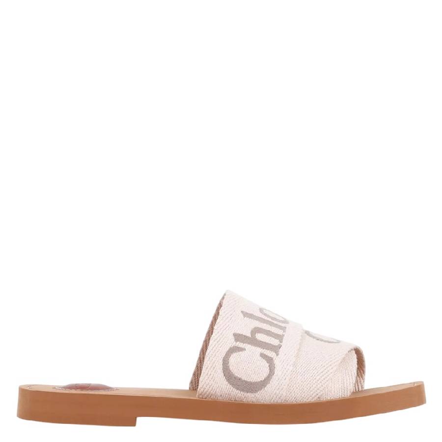 Chloe Woody Flat Sandals