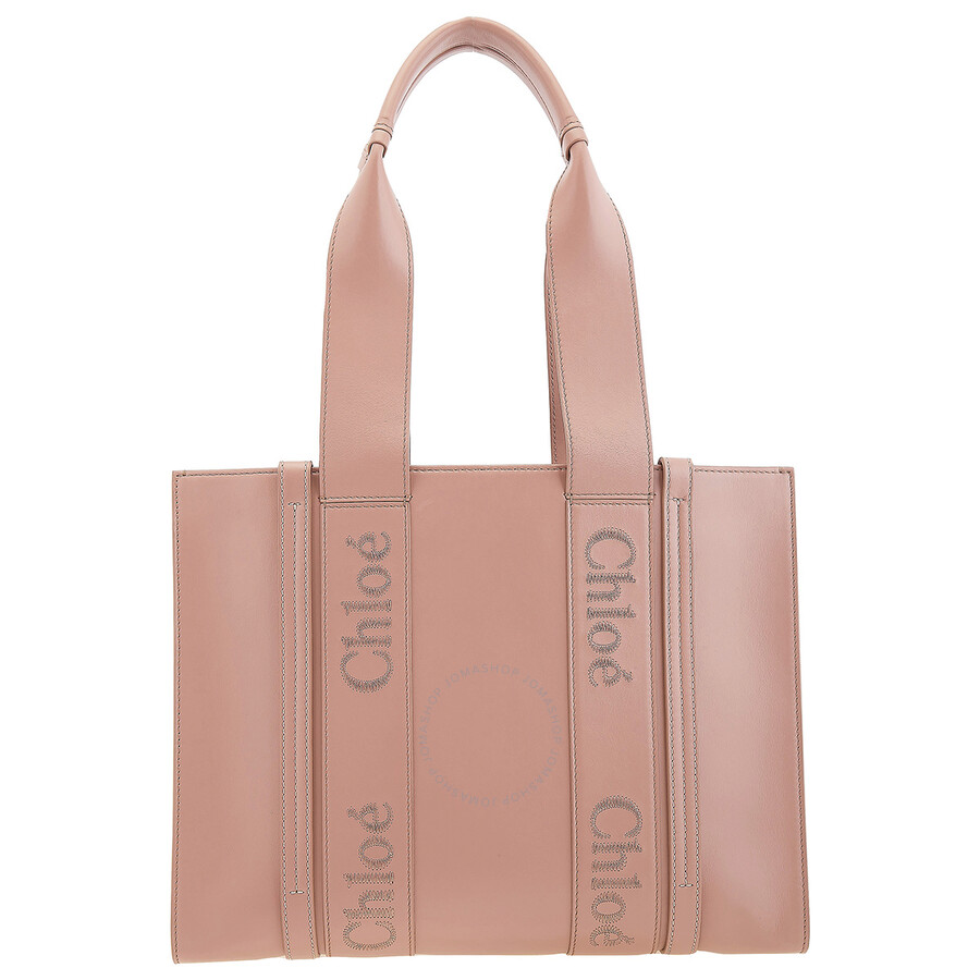 Chloe Chole Woody Leather Tote Bag CHC23US383I60 7614027009484 ...