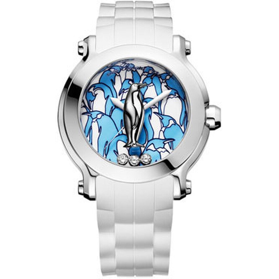 Chopard Animal World Limited Edition Penguin Dial Floating Diamonds ...