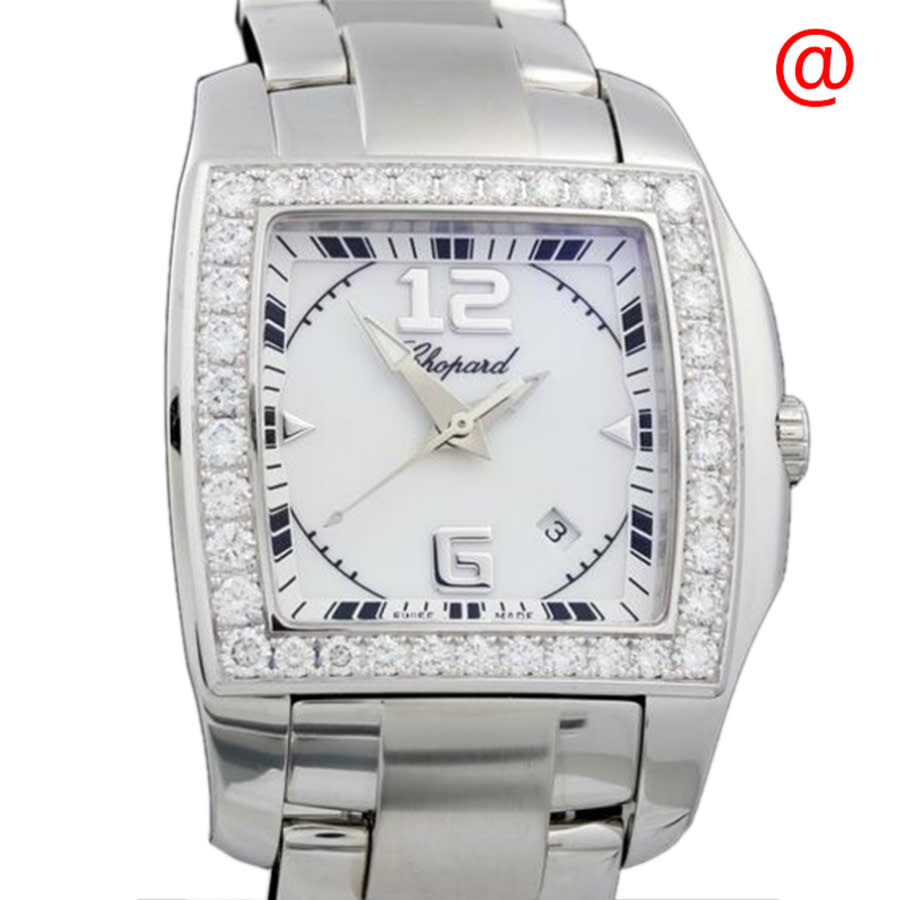 Chopard CLASSIC Automatic Diamond White Dial Ladies Watch 108464-2002 ...