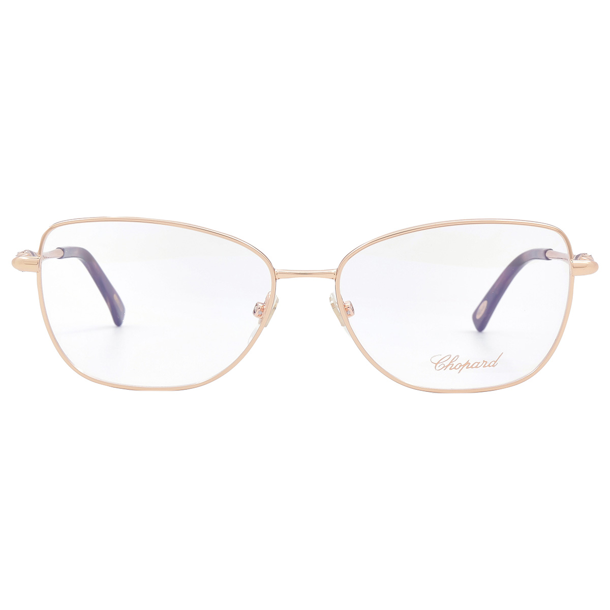 Chopard Demo Rectangular Ladies Eyeglasses VCHB72S 08MZ 55 883663932778 ...