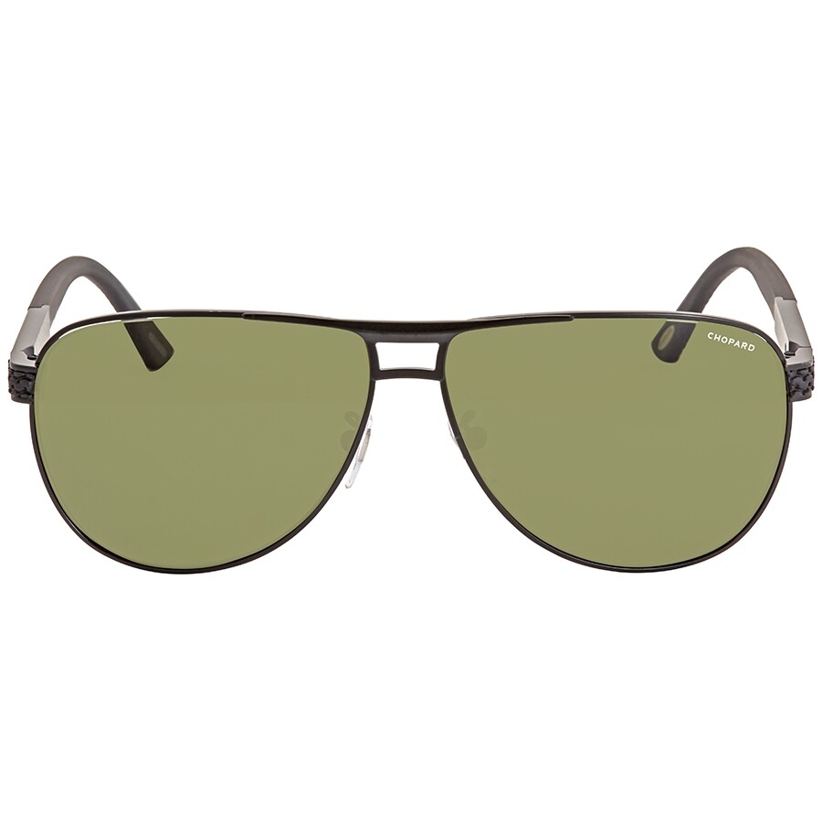 Chopard Green Aviator Men's Sunglasses SCHB80-531P-62 - Chopard ...