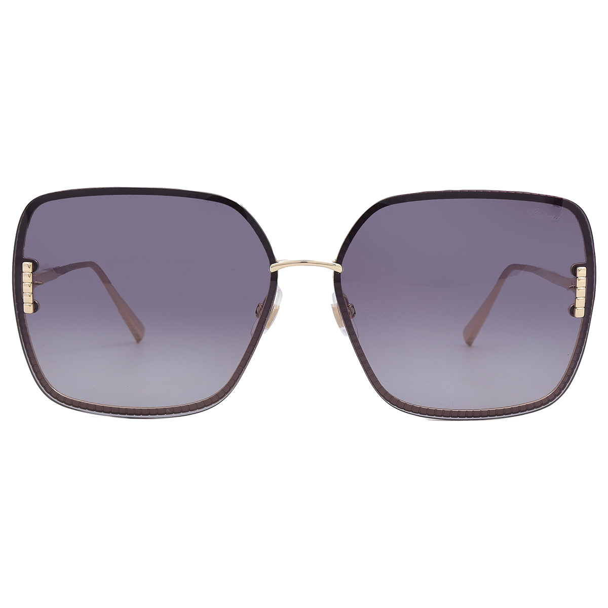 Chopard Grey Gradient Square Ladies Sunglasses SCHF72M 0300 62 ...