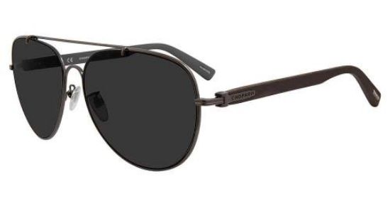 Chopard Grey Pilot Titanium Unisex Sunglasses SCHC89 568P 62 ...