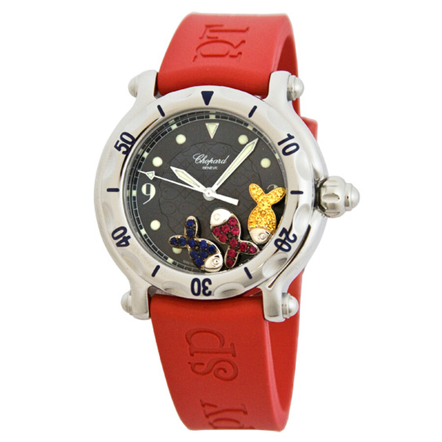 Chopard Happy Beach Ladies Watch 288347-3012PINK - Watches, Happy Beach ...