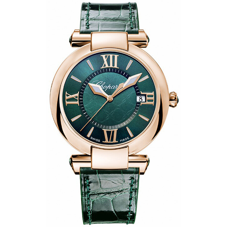 Chopard Imperiale Quartz Green Dial Ladies Watch 384221-5013 - Watches, Imperiale - Jomashop