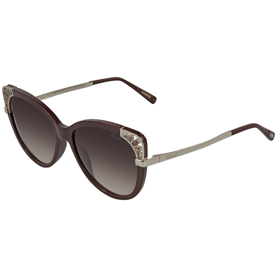 Chopard Ladies Red Square Sunglasses SCH233R 05GA 57 190605066096 ...