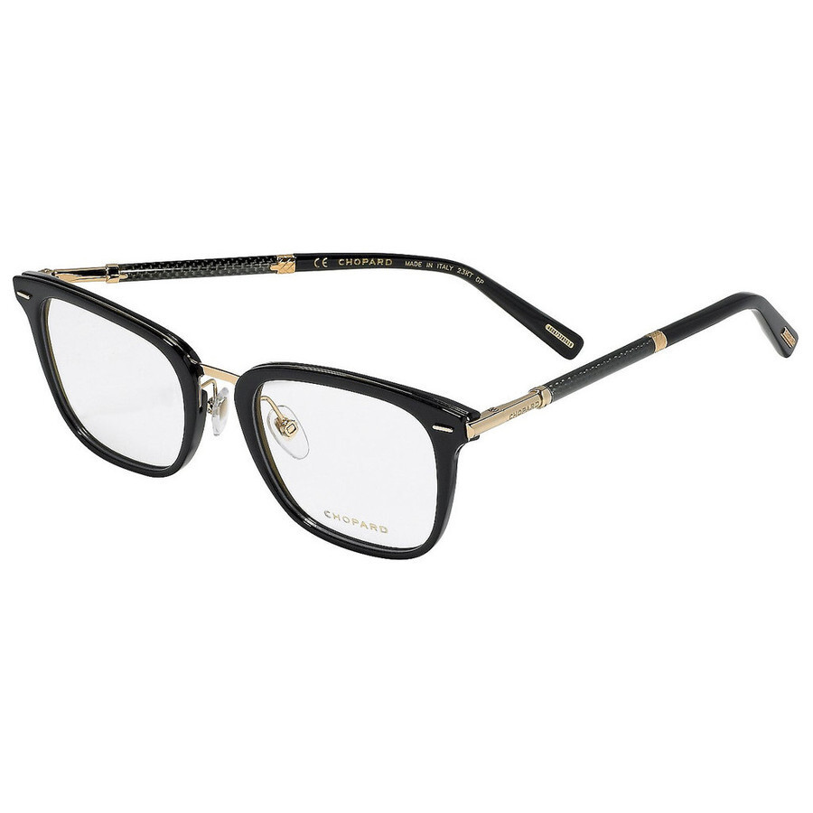 Chopard Men's Black Rectangular Eyeglass Frames VCHC76030052 ...