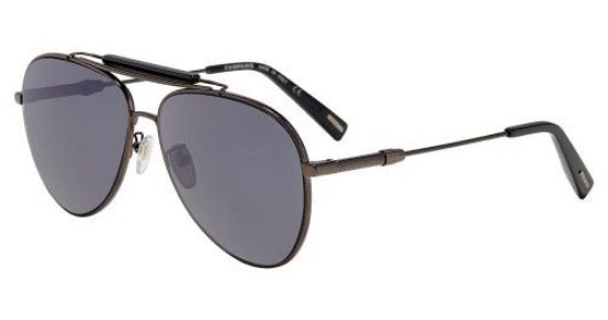 Chopard Poilarized Grey Pilot Titanium Men's Sunglasses SCHD59 568Z 62 ...