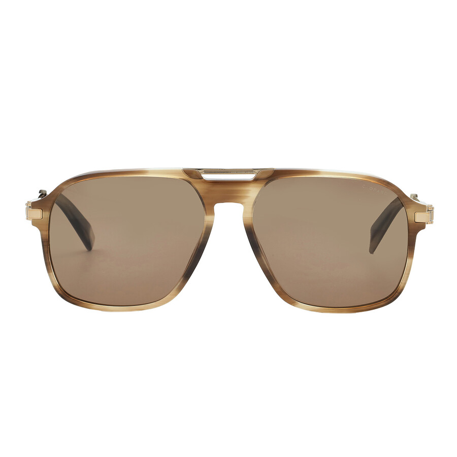 Chopard Polarized Brown Navigator Men's Sunglasses SCH347 6YHP 58 190605468388 - Sunglasses ...