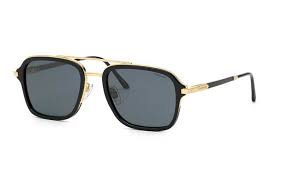 Chopard Polarized Grey Navigator Unisex Sunglasses SCHG36 300P 55 ...