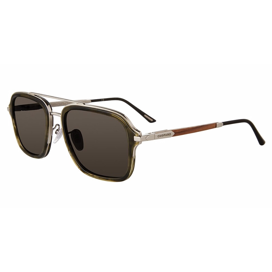 Chopard Smoke Navigator Men's Sunglasses SCHG36 579P 55 190605426517 - Sunglasses - Jomashop