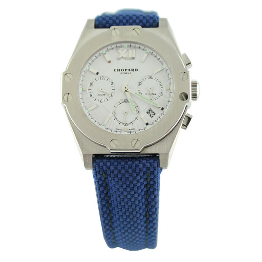 Chopard St Moritz White Dial Chronograph Ladies Watch 268386 - Watches ...