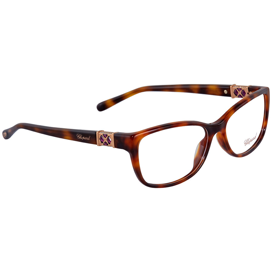 Chopard Unisex Brown Square Eyeglass Frames VCH226S 752 55 883663974242 ...