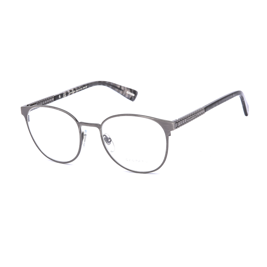 Chopard Unisex Grey Round Eyeglass Frames VCHB38-0SA7-51 883663863799 ...
