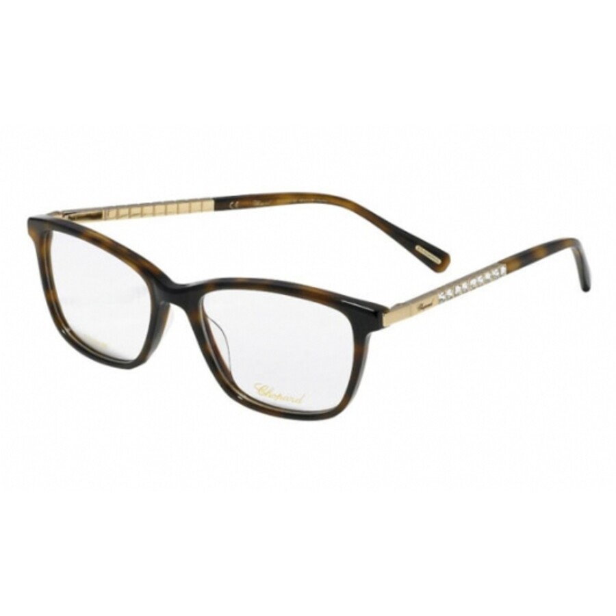 Chopard Unisex Tortoise Square Eyeglass Frames VCH275S06AJ54 ...