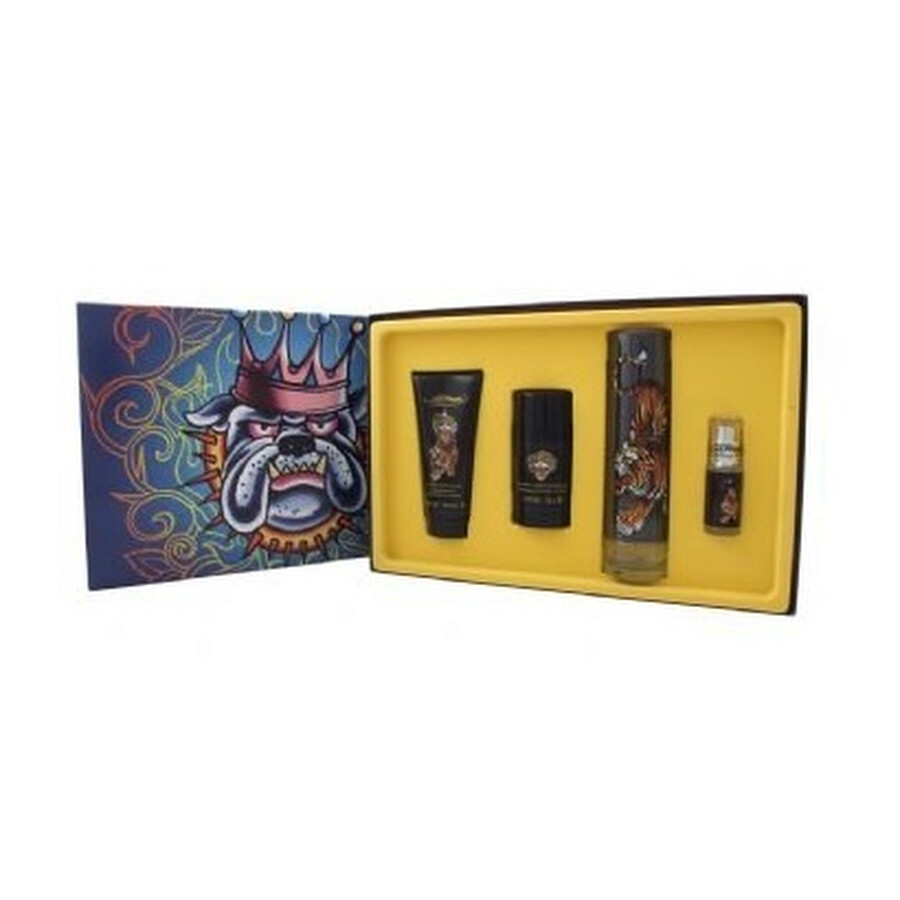 Christian Audigier Men's Ed Hardy Gift Set Fragrances 0094922794895 ...