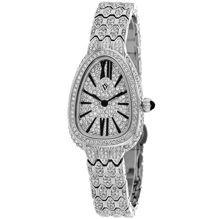 Christian Van Sant Bella Quartz Silver Dial Ladies Watch CV4600 ...
