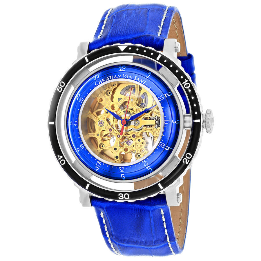 Christian Van Sant Dome Automatic Gold Dial Men's Watch CV0741 ...