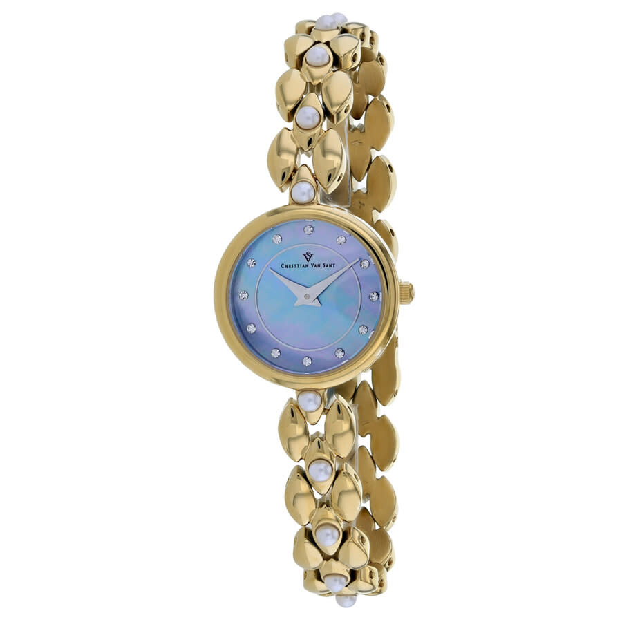 Christian Van Sant Perla Quartz Ladies Watch CV0617 671875970103 ...