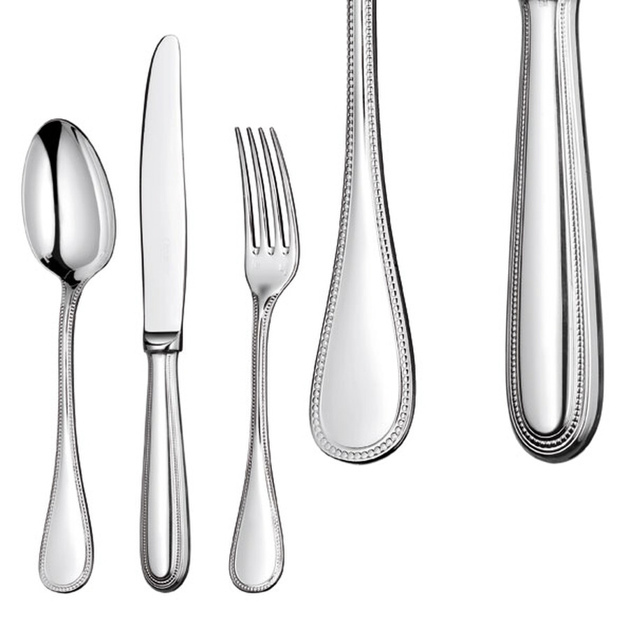 Christofle Sterling Silver Perles Cake Server 1416-066 1446066 ...
