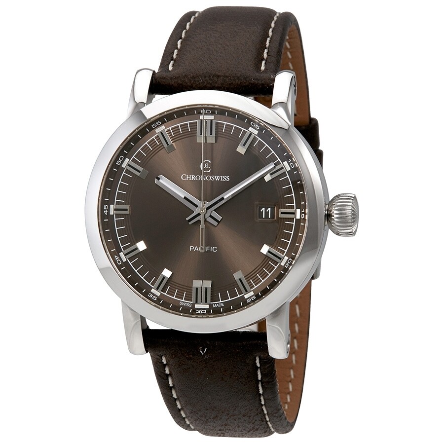 Chronoswiss Pacific Black Dial Men's Watch CH-2883.1.BR CH2883-1-BR ...