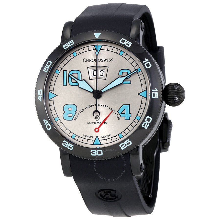 Chronoswiss Timemaster Galvanic Silver Dial Men's Watch /71-2 CH-8145 ...