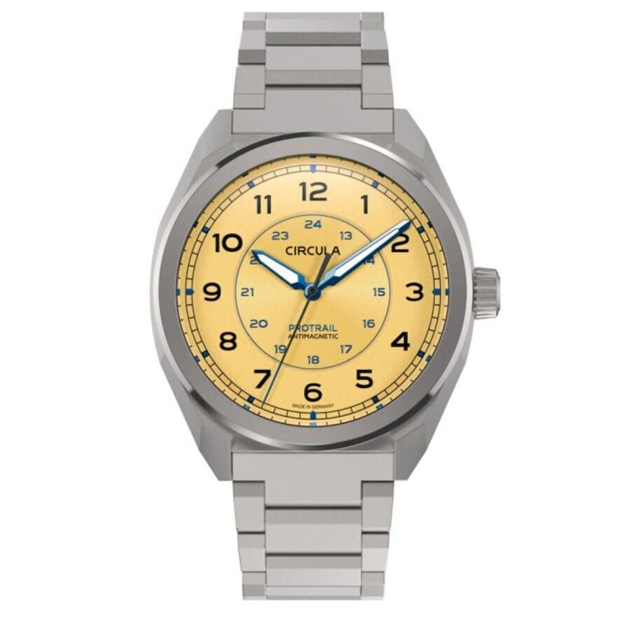 Circula Protrail Yellow Dial Men's Watch PE-SS-DD+SK-A - Watches ...