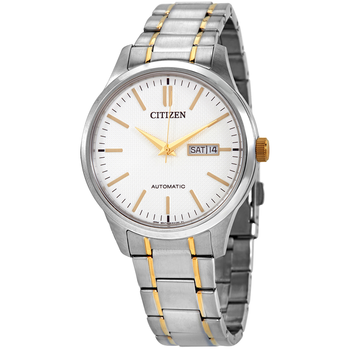 Citizen Automatic White Dial Men's Watch NH7524-55A 4974374250520 ...