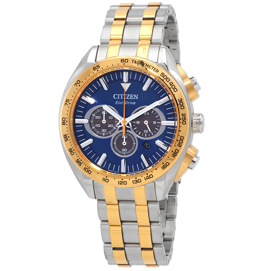 Citizen Chronograph Blue Dial Watch CA4544-53L 4974374333179 - Watches, Carson - Jomashop