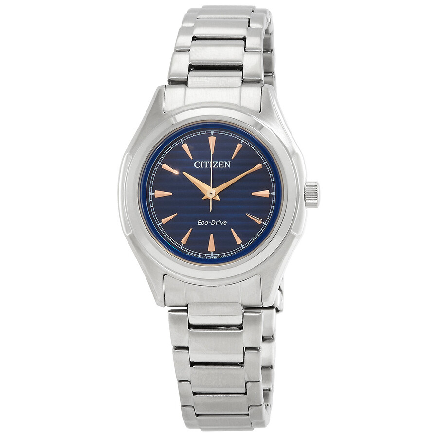 Citizen Eco-Drive Blue Dial Ladies Watch FE2110-81L 4974374334398 - Watches - Jomashop