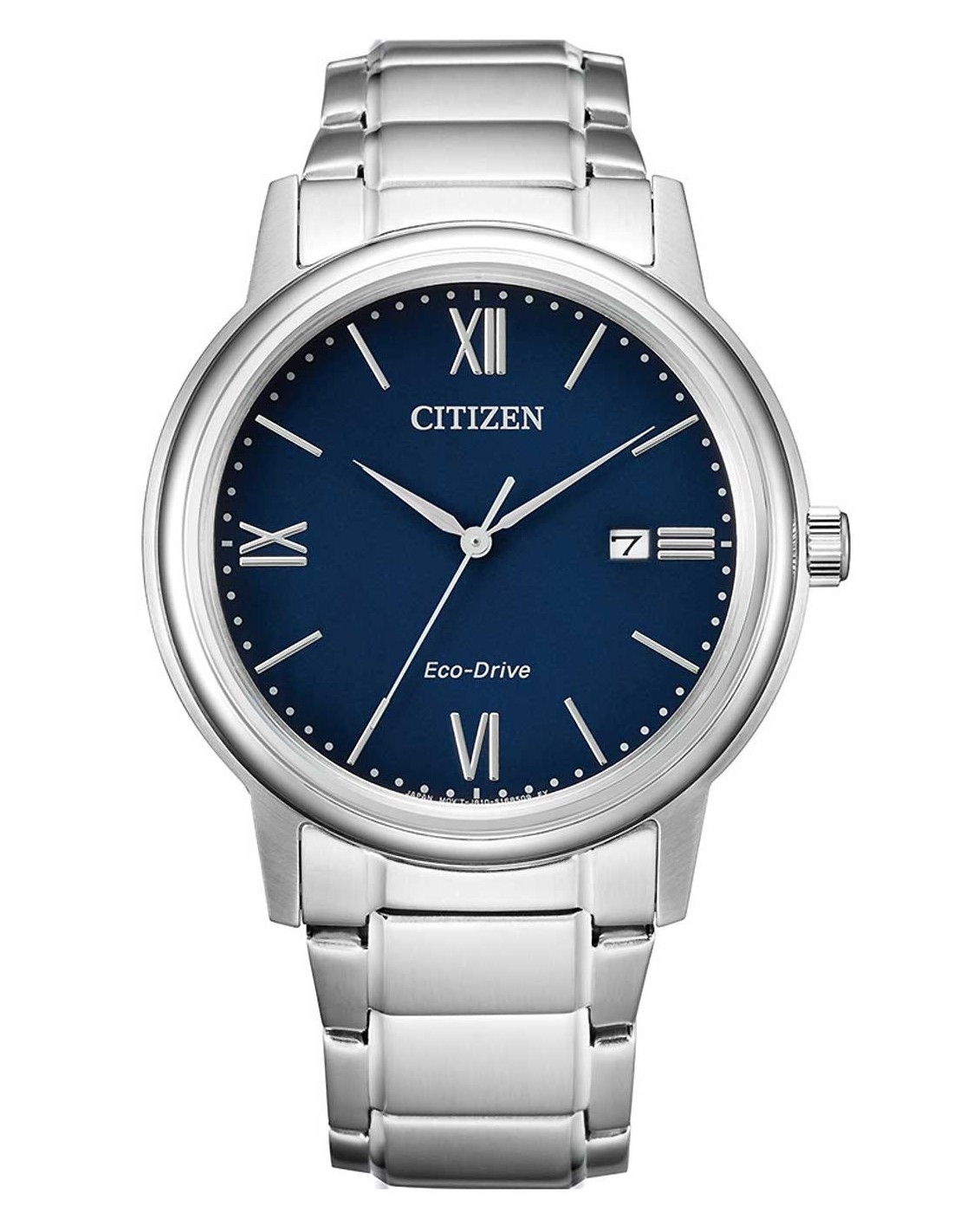 Citizen Eco-Drive Blue Dial Men's Watch AW1670-82L 4974374299413 ...