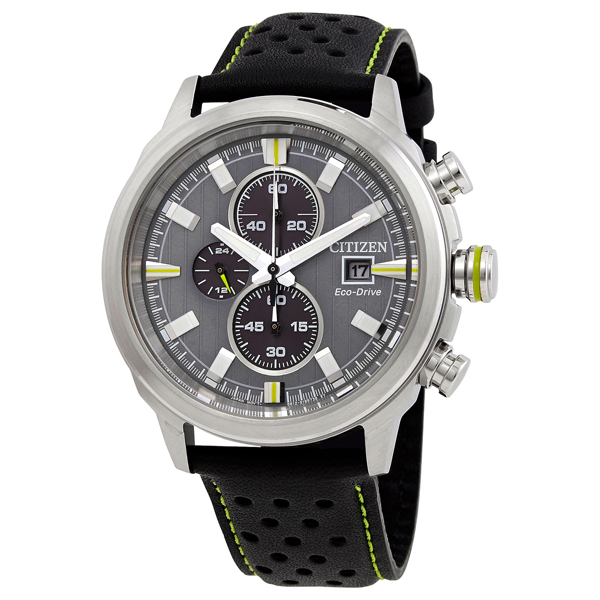 Citizen Eco-Drive Chronograph Grey Dial Men's Watch CA0739-13H ...
