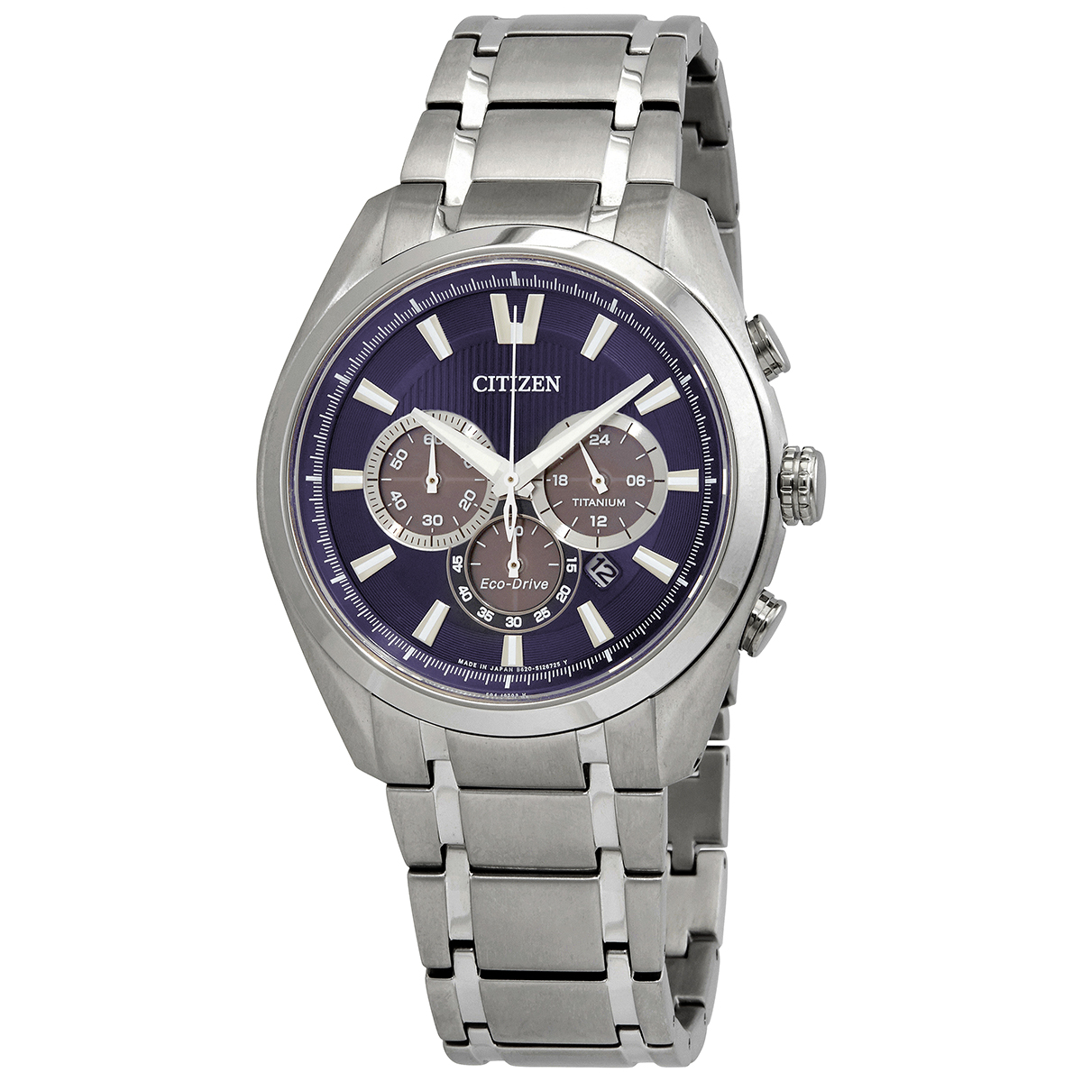 Citizen Eco-Drive Super Titanium Chronograph Watch CA4011-55L ...