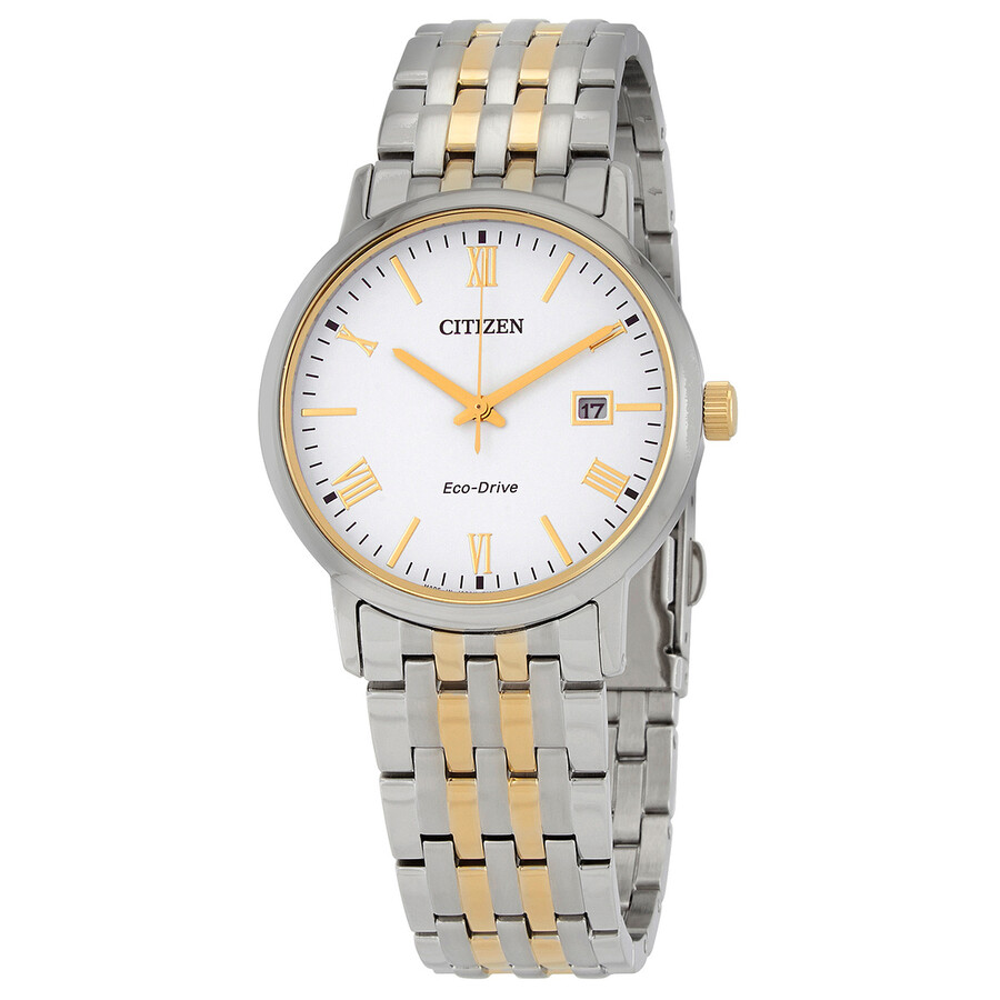 Citizen Eco-Drive White Dial Men's Watch BM6774-51A 4974374208606 ...